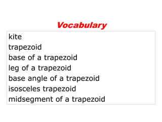 Traps and kites updated2014 | PPT