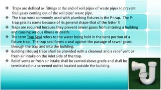 Traps and manhole aditya kumar barn1 ar14002 | PPTX