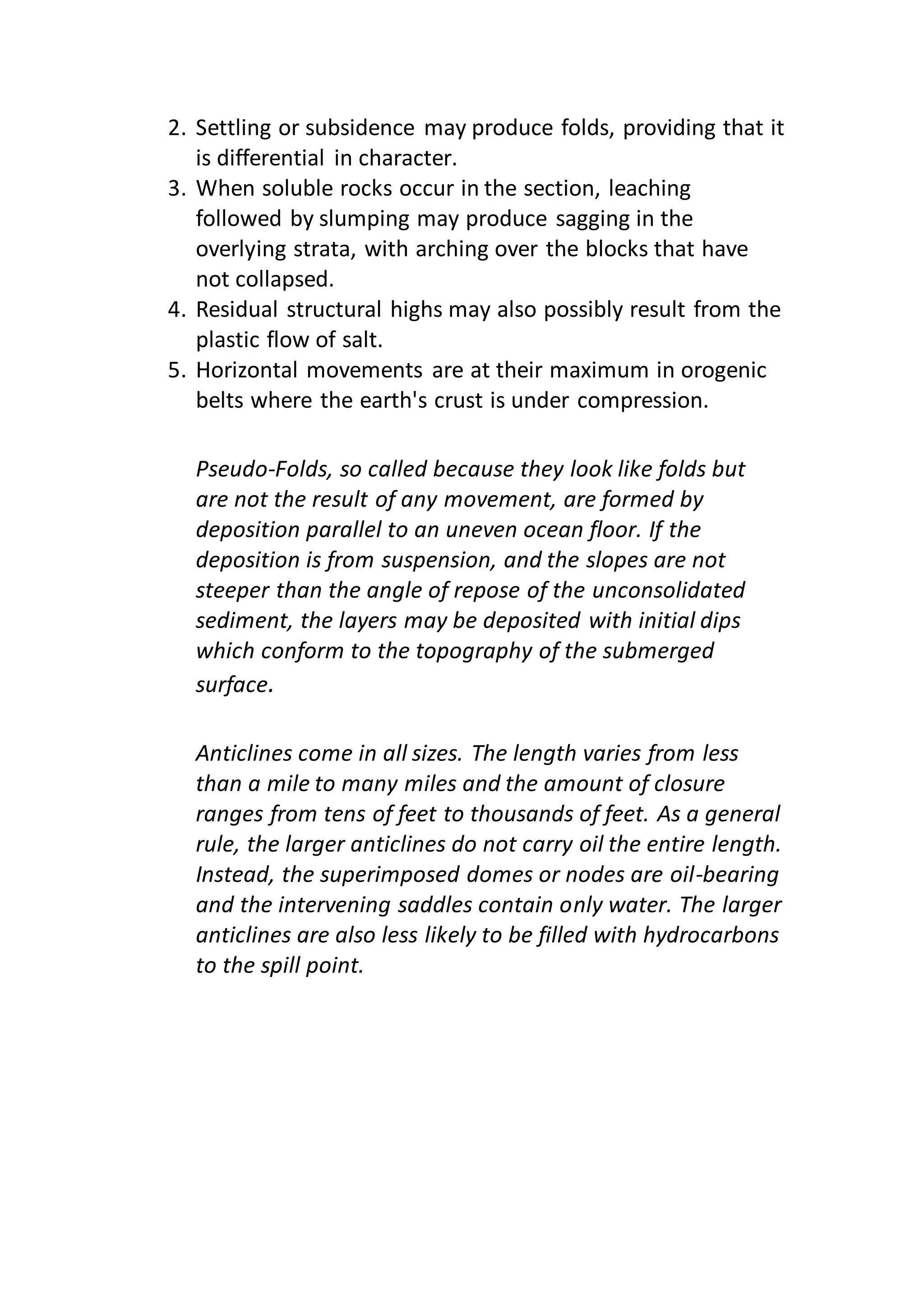 Traps anticlinal | DOCX
