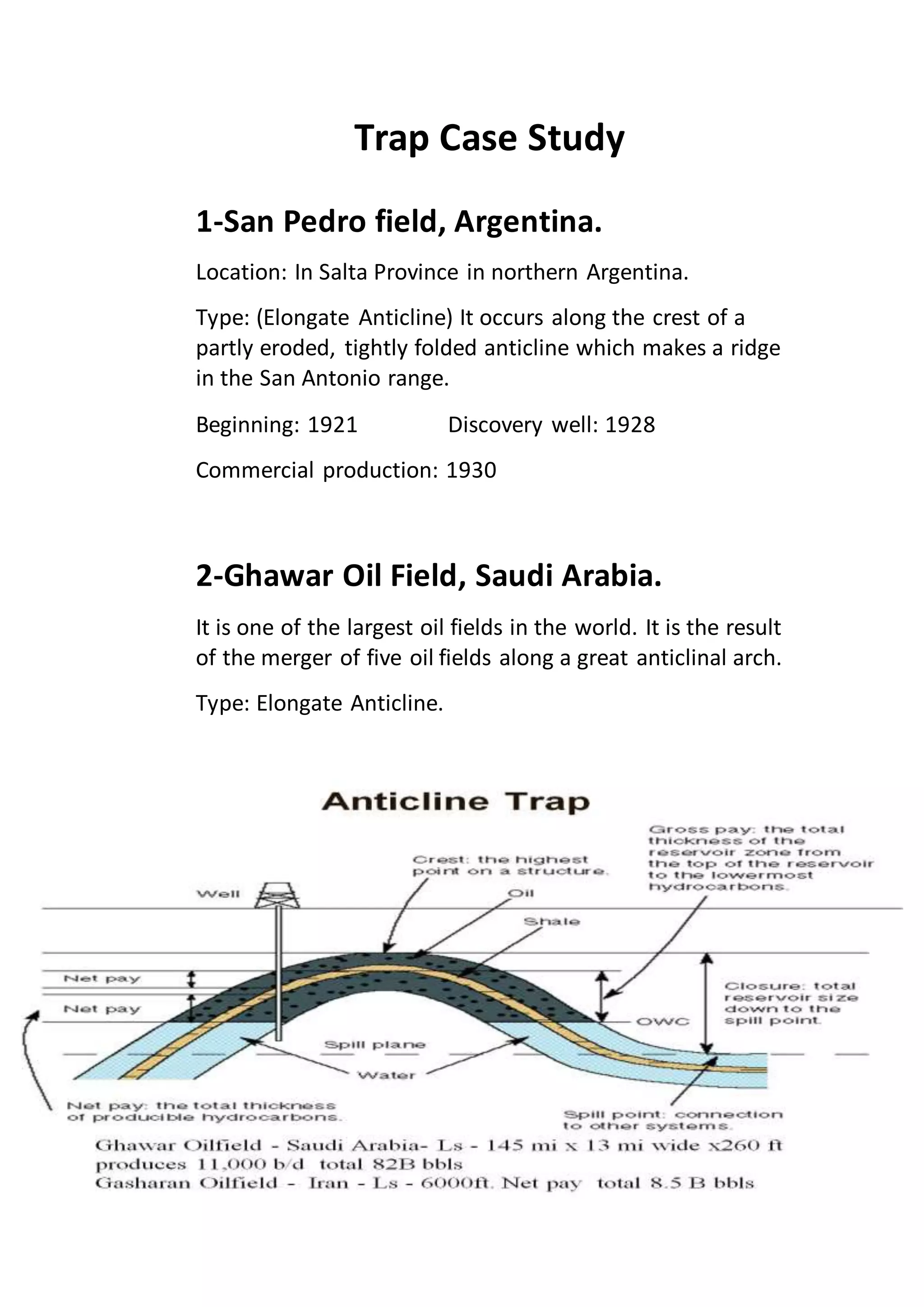 Traps anticlinal | DOCX