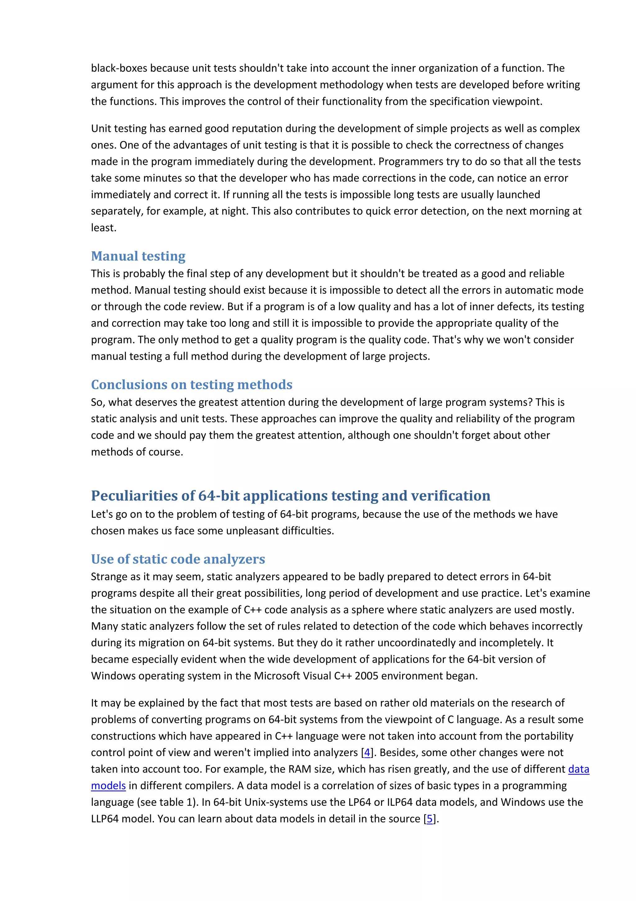 Traps detection during migration of C and C++ code to 64-bit Windows | PDF
