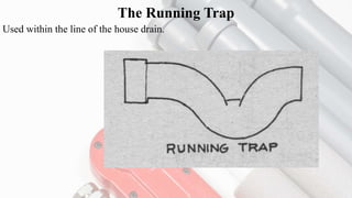 Traps, valves and non return valves industrial technology- building and ...