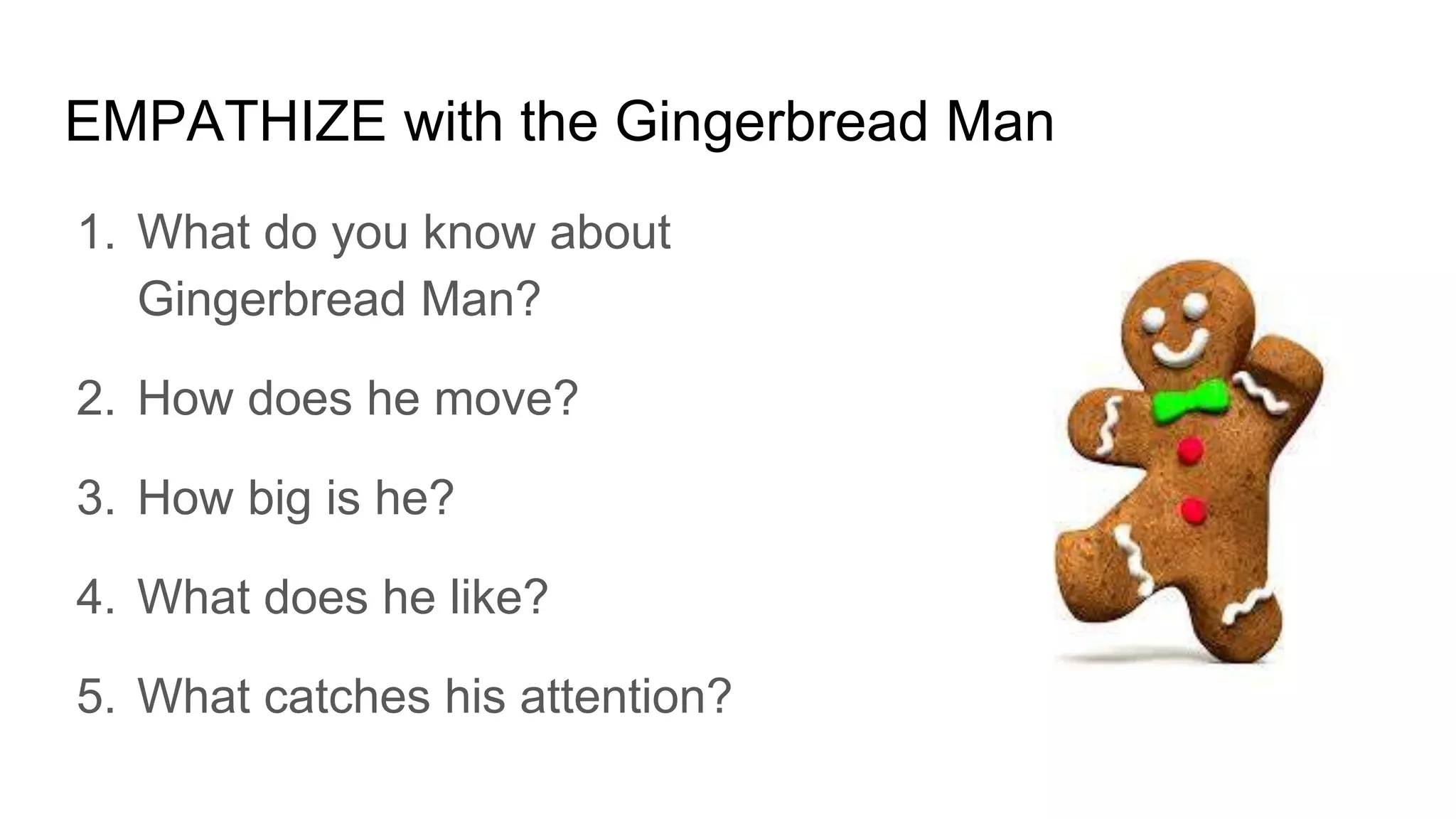 Trap That Gingerbread Man | PPTX