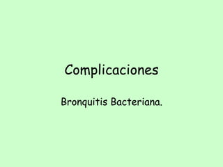 traqueobronquitis infecciosa canina .ppt