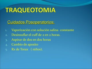 Traqueostomia | PPT