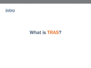 TRAS | PPTX
