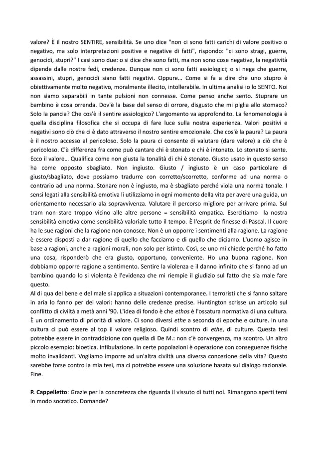 (Trascritto)roberta de monticelli al di qua del bene e del male | PDF