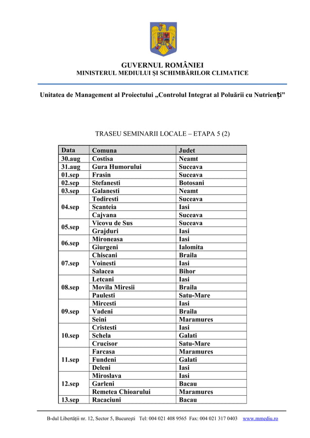 Traseu seminarii locale (v) (2) | PDF