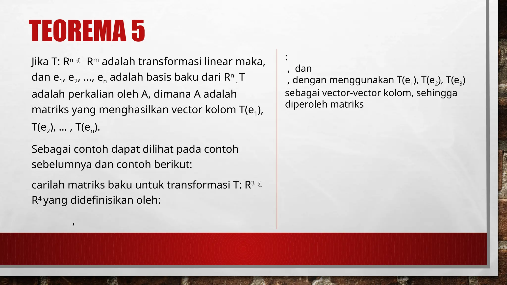 Trasformasi linear bahan ajar Mahasiswa.pptx