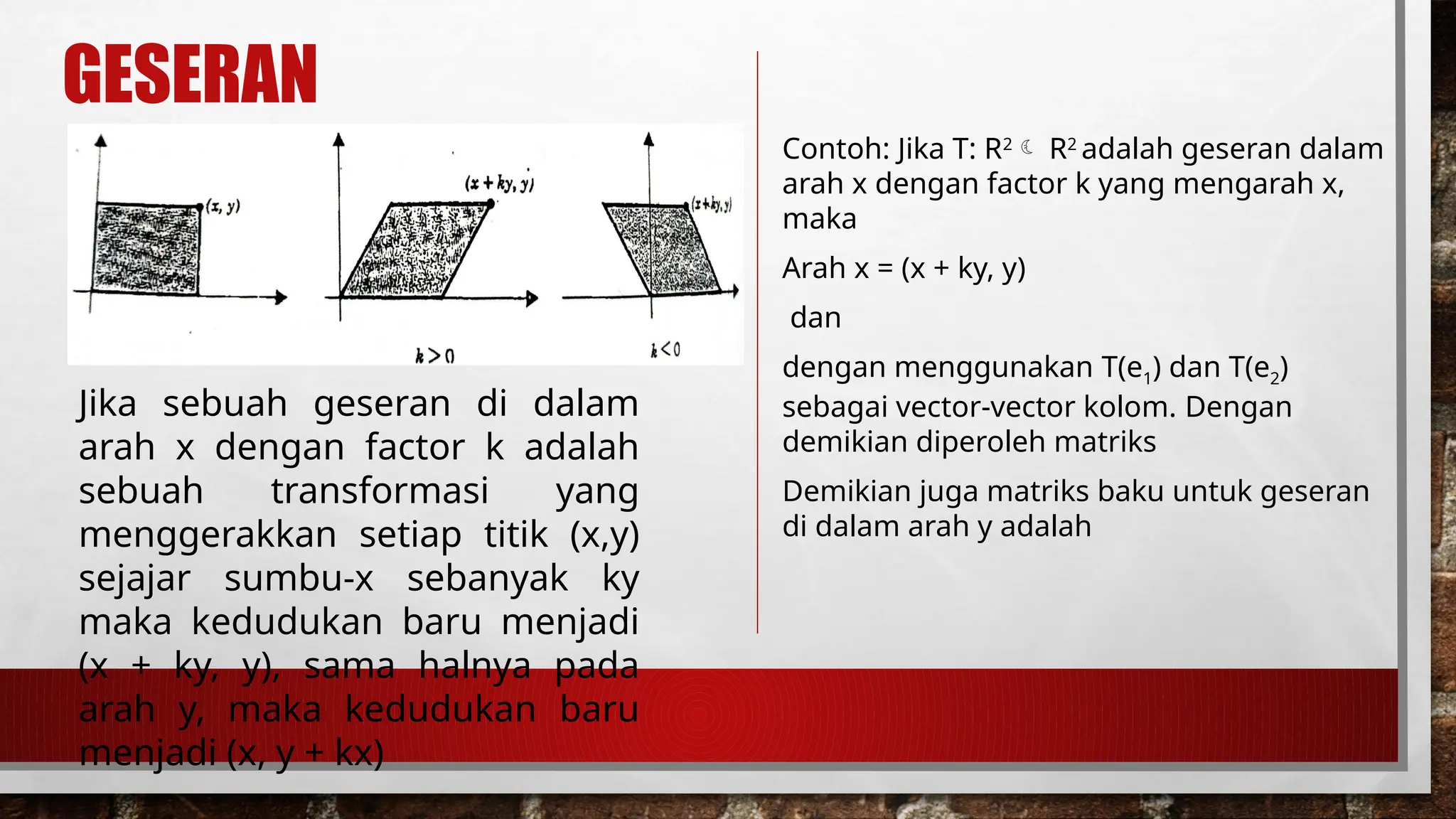 Trasformasi linear bahan ajar Mahasiswa.pptx