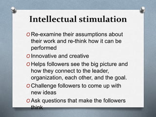 TRANSFORMATIONAL LEADERSHIP | PPTX