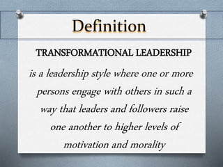 TRANSFORMATIONAL LEADERSHIP | PPTX