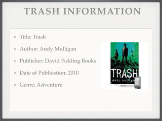 Trash book share | KEY