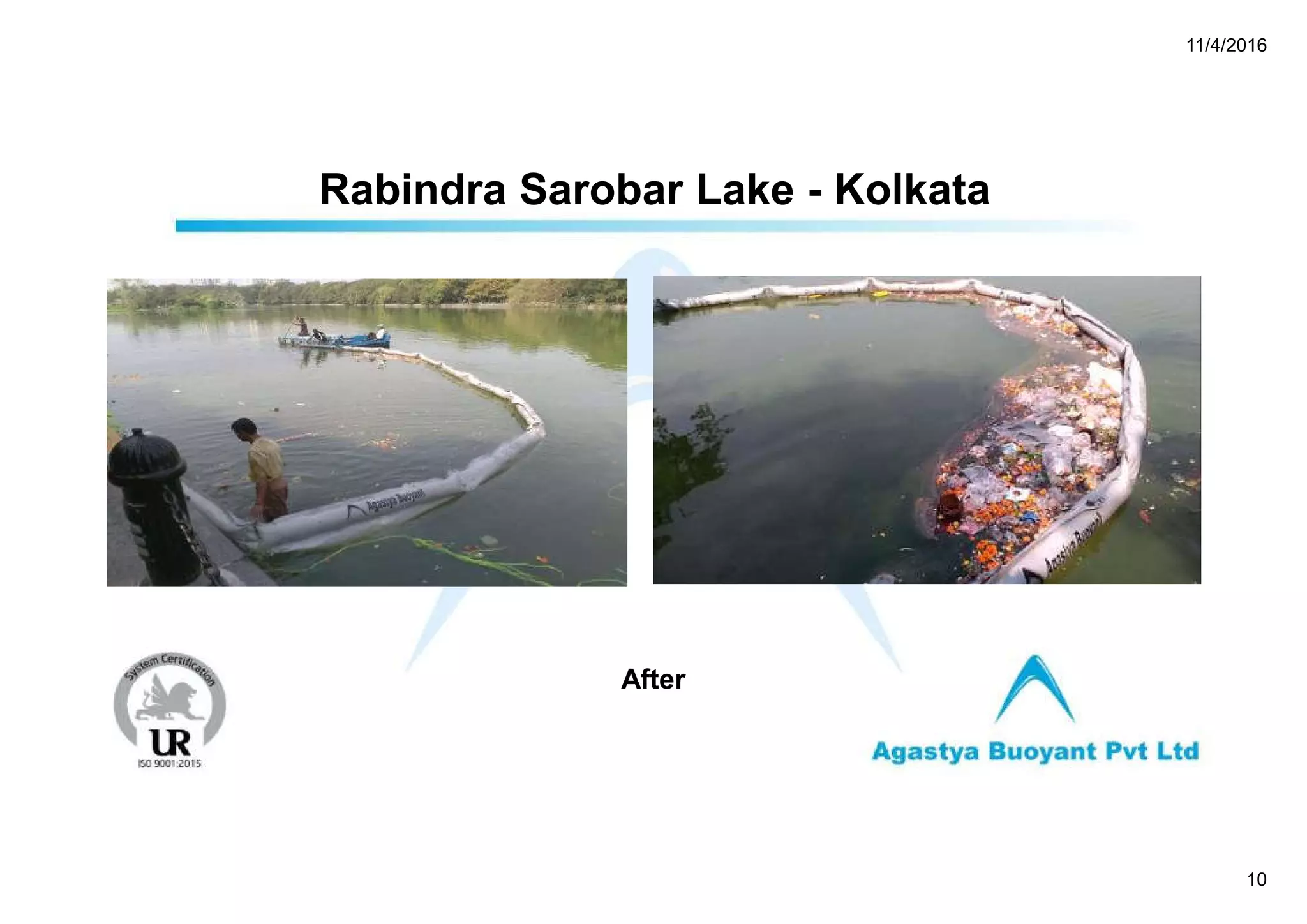 Trash boom for lake cleaning and maintenance [compatibility mode] | PDF
