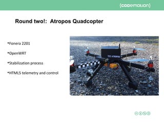 Trash Robotic Router Platform - David Melendez - Codemotion Rome 2015 | ODP