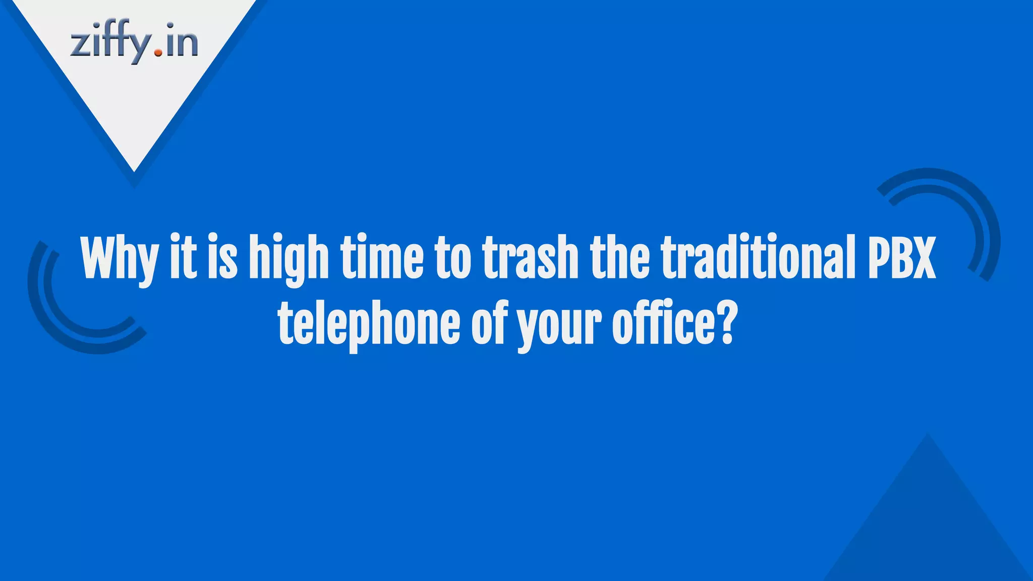 Traditional vs Cloud PBX | PPT