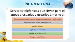 Traslado ame, linea materna, madrinas y | PPTX
