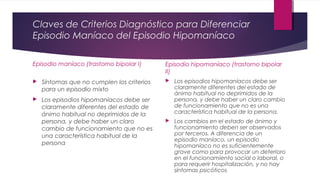 Trastorno bipolar | PPT