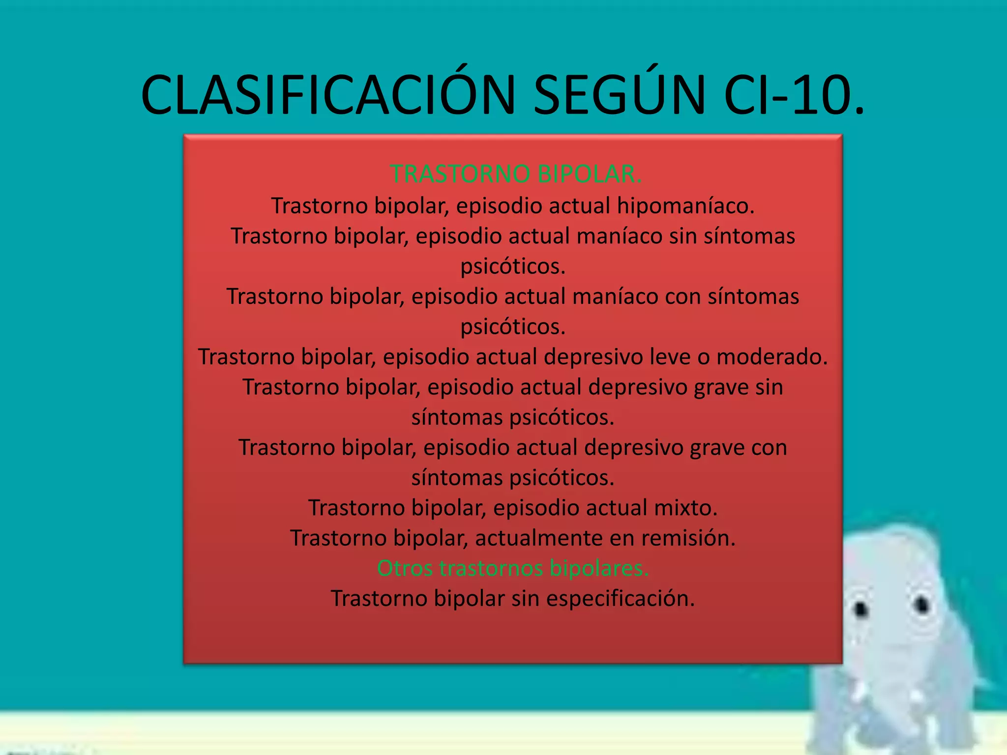 Trastorno bipolar en niños y adolescentes | PPT