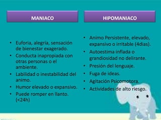 Trastorno bipolar en niños y adolescentes | PPTX
