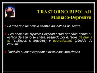 Trastorno Bipolar I | PPS