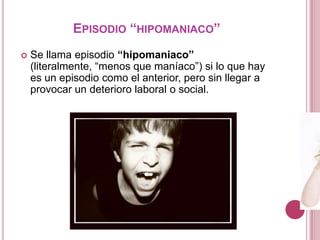 Trastorno bipolar infantil | PPTX