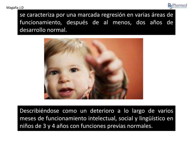 Trastorno desintegrativo de la infancia | PPTX