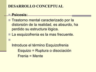 Trastorno esquizofrenico | PDF