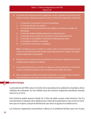 Trastorno negativista | PDF