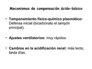 Trastornos acido base (medicina) | PPT