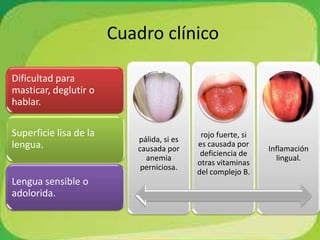 Trastornos de la boca y de la lengua completo | PPTX