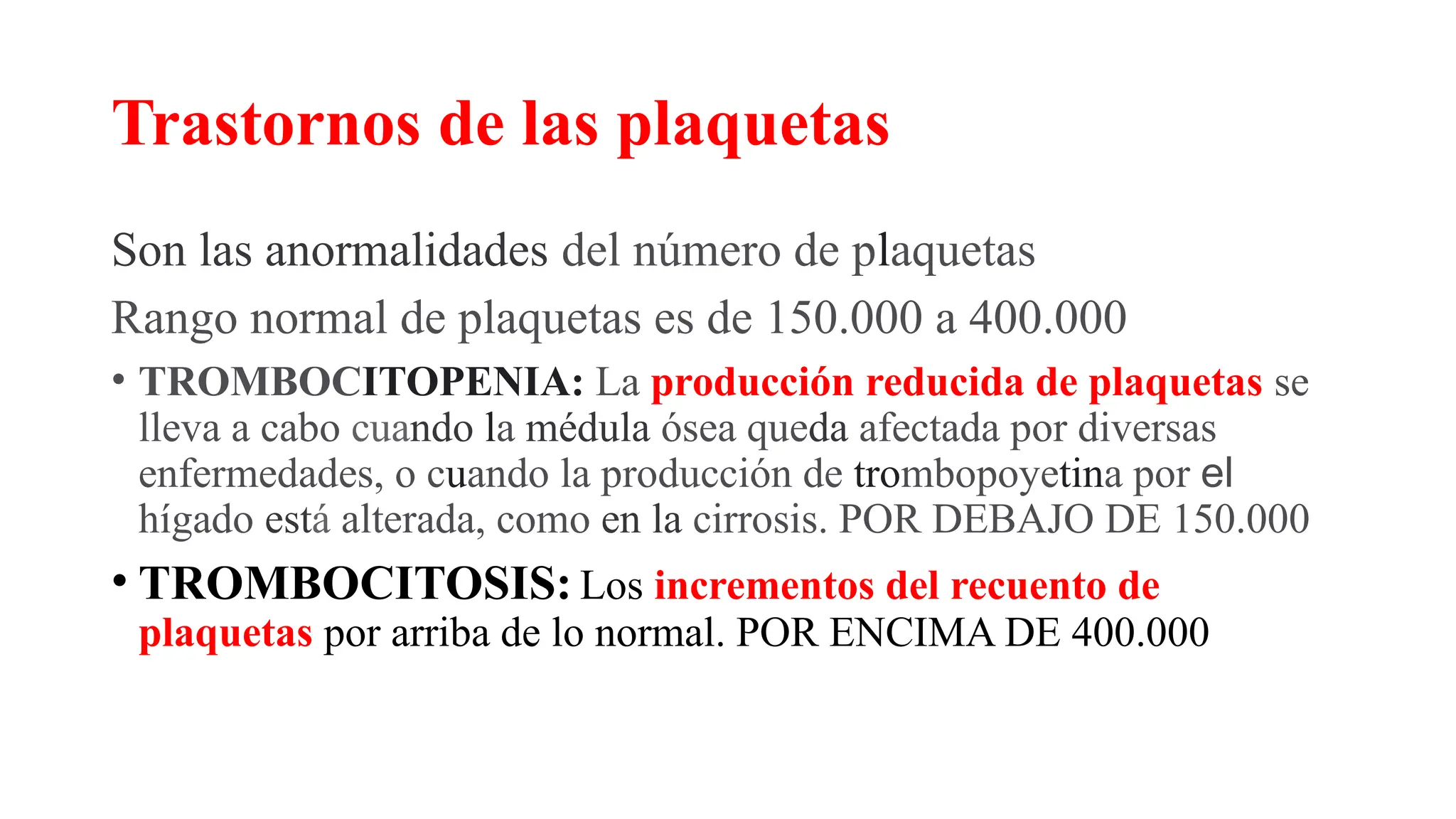 transtornos hemodinamicos de la sangre, materia de fisiopatologia | PPTX