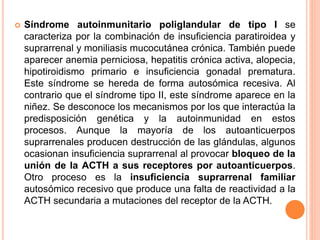 Trastornos de las glandulas suprarrenales | PPTX