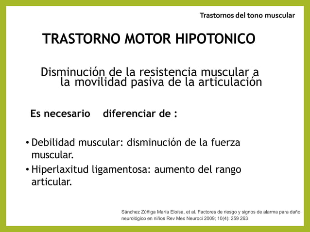 Trastornos del tono muscular del Lactante.pptx