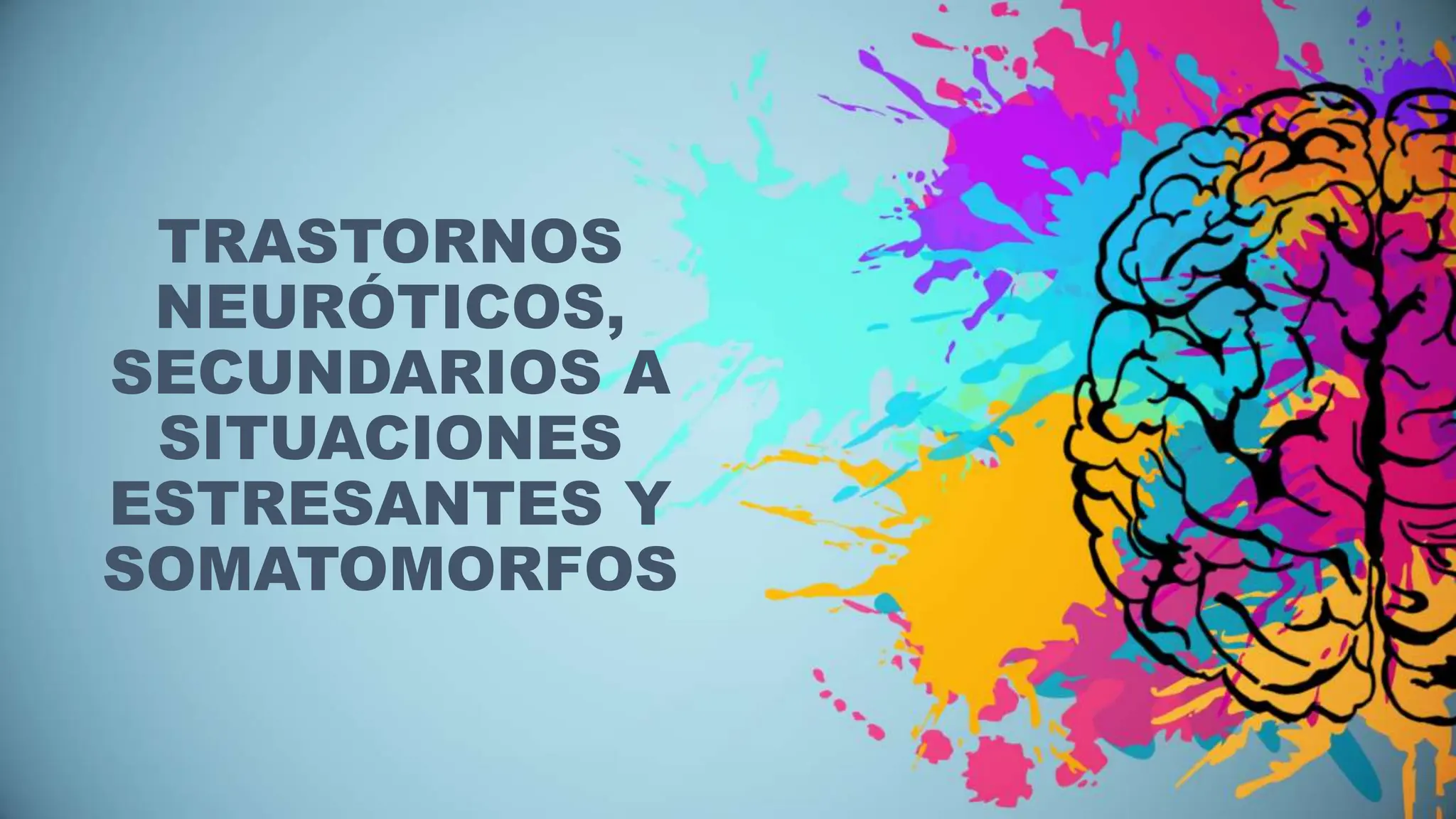 trastornos neuroticos en las personas... | PPT