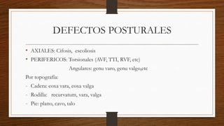 Trastornos posturales 1 | PDF
