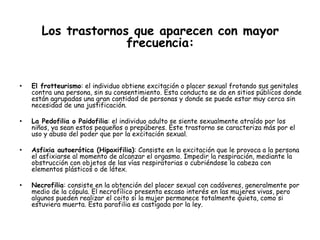 Trastornos psicoxesuales | PPTX