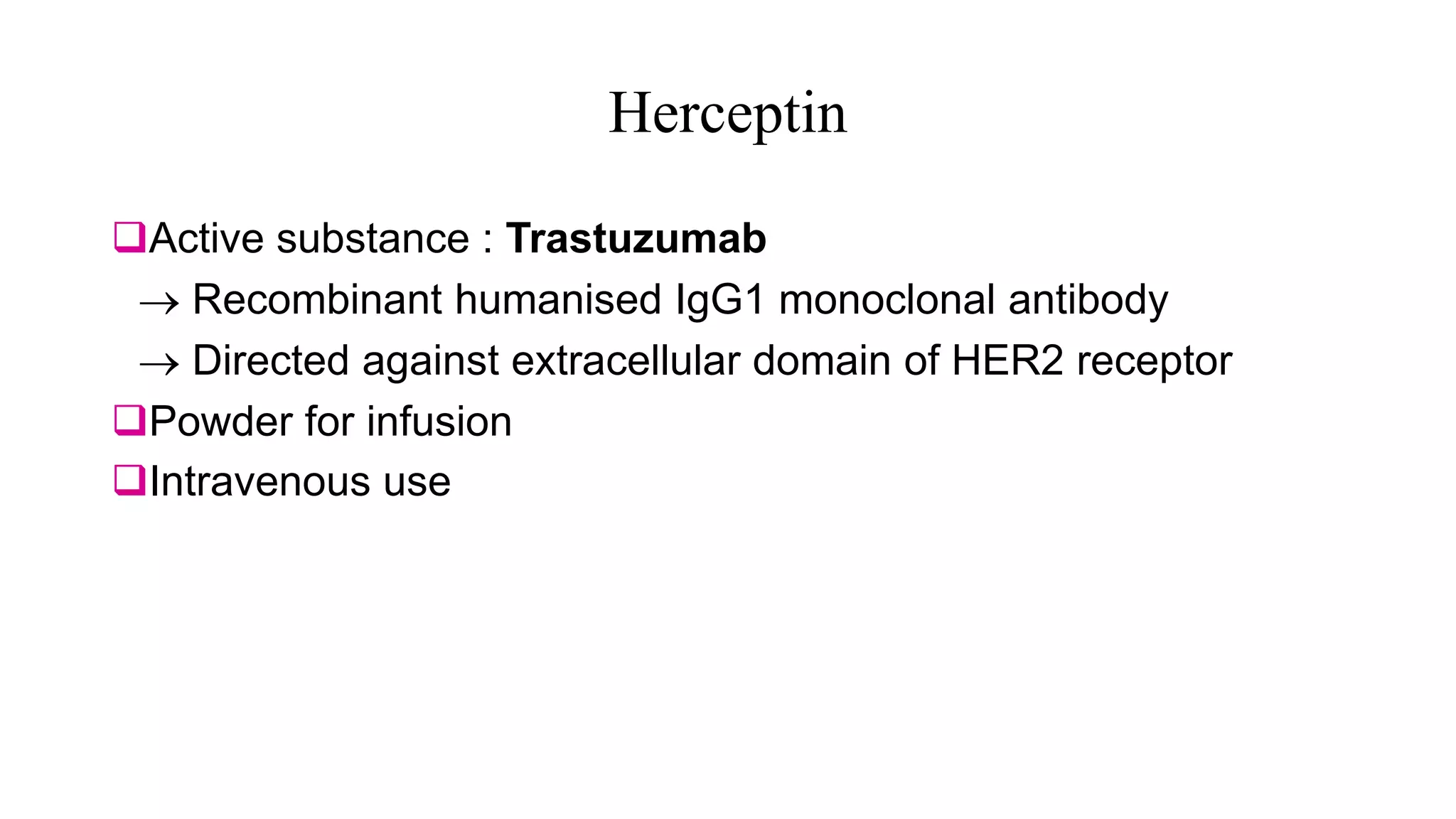 Trastuzumab | PPTX