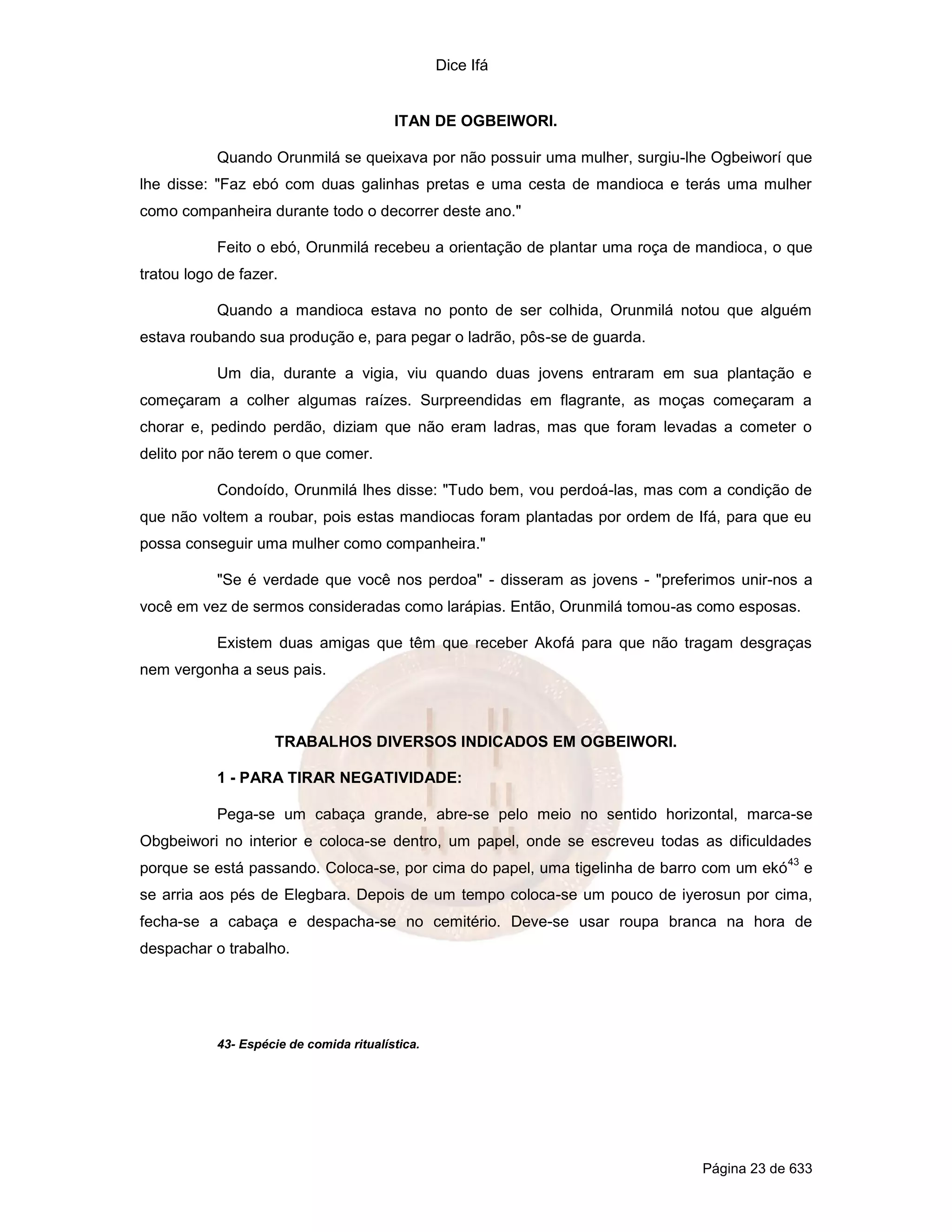Tratado dos-256-odus-de-ifa-brasil | PDF