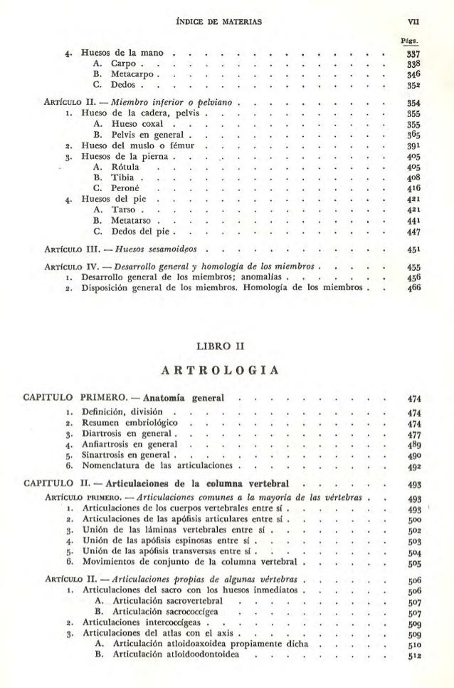 Tratado de anatomia humana - testut - tomo 1 | PDF
