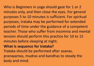 Trataka (Eyes Cleansing) - Calm your mind with this Meditation ...