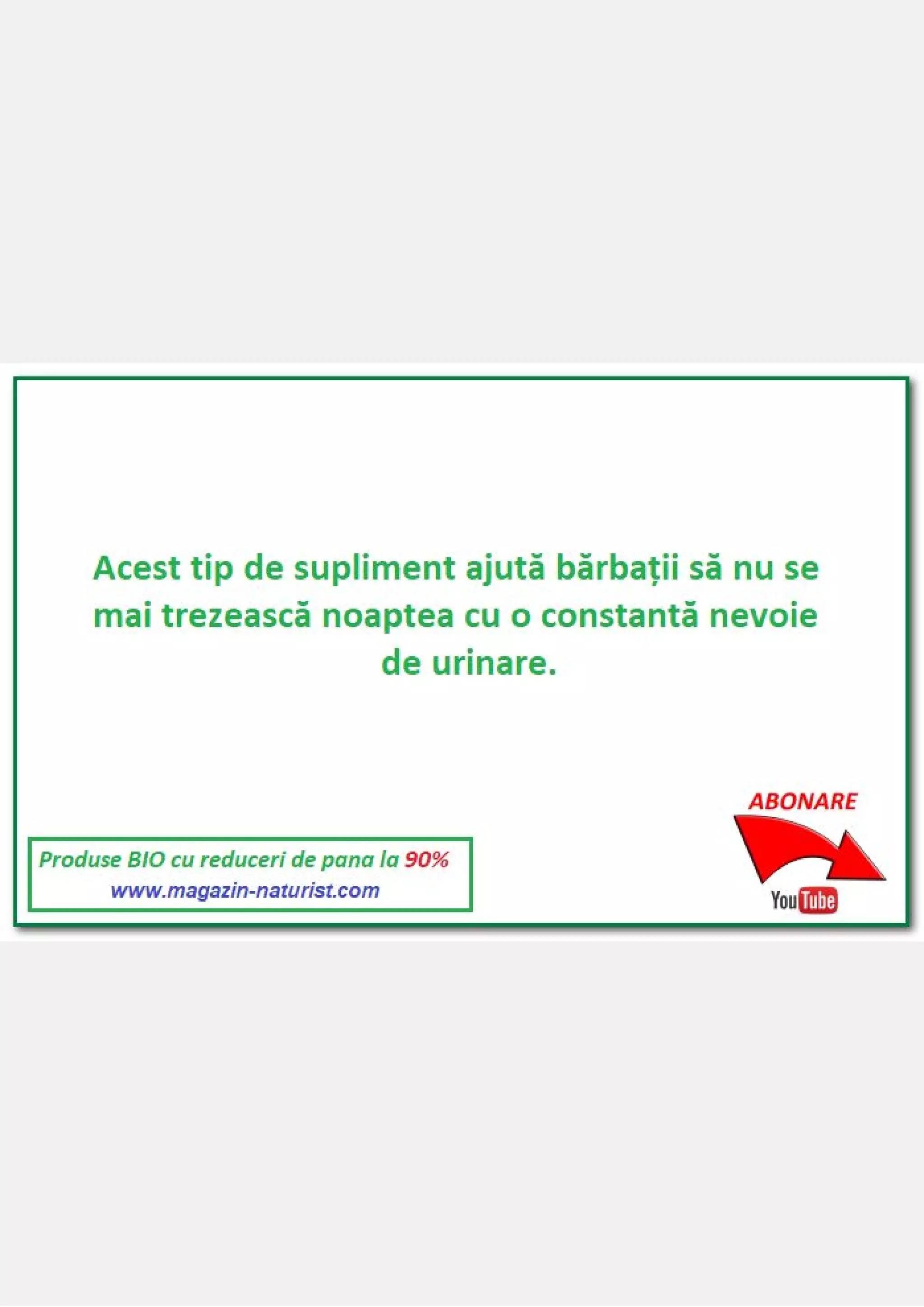 Tratament naturist pentru prostata | PDF