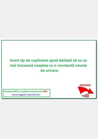 Tratament naturist pentru prostata | PDF