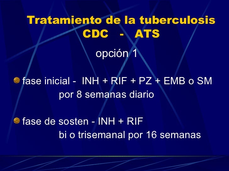 Tratamiento De La Tuberculosis 1