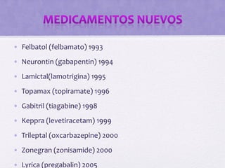 Tratamiento cc y epilepsia | PPT