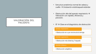 Tratamiento de la vía respiratoria y traqueotomía | PPTX
