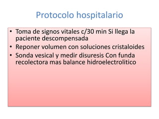 Tratamiento del hematoma retroplacentario, sub corionico y ...
