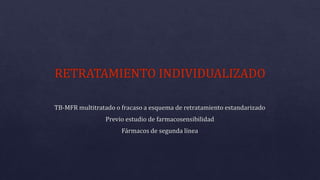 Tratamiento de tuberculosis | PPTX