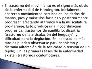 Tratamiento fisioterapeutico de corea de huntington | PPTX