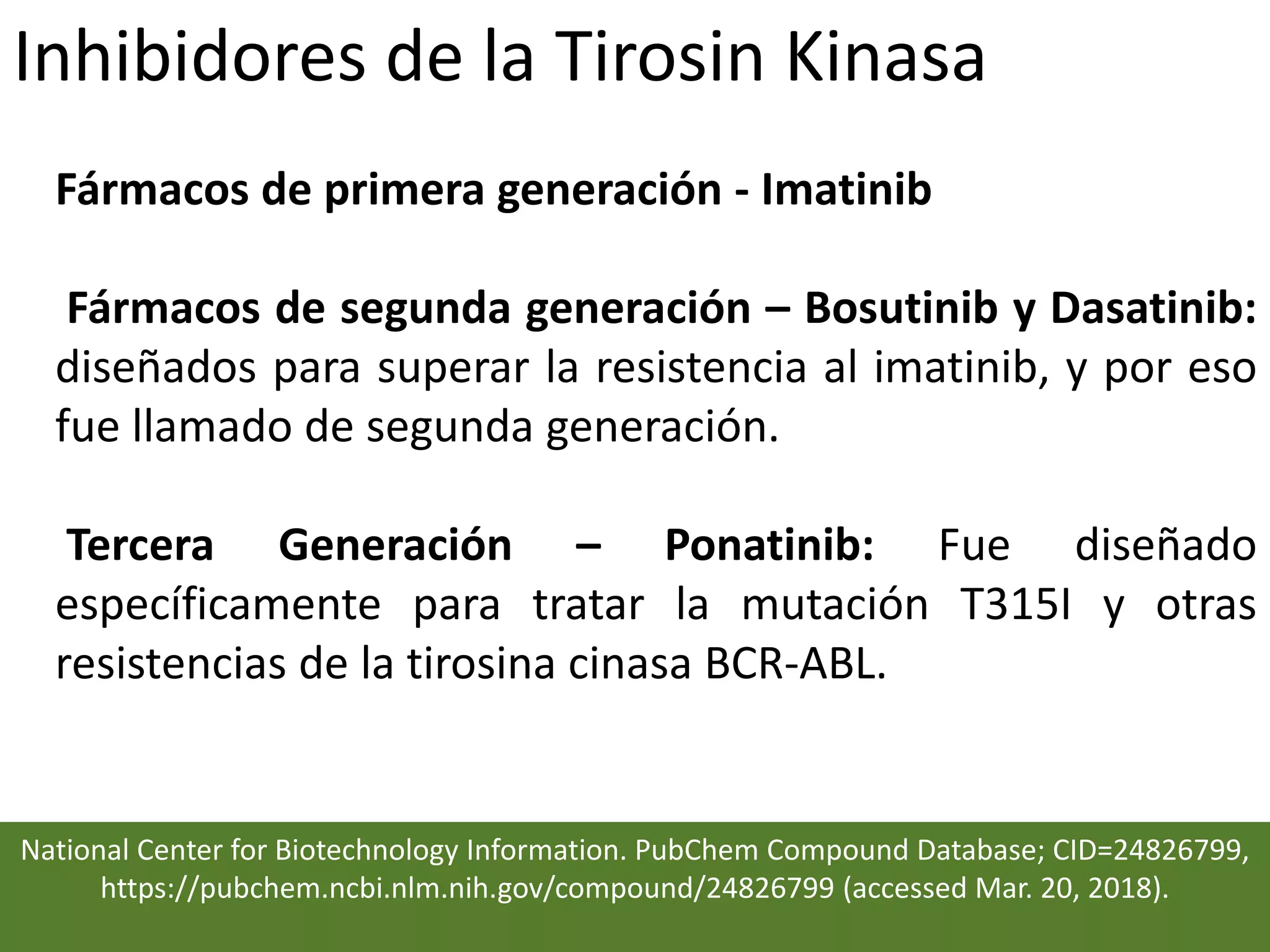 Leucemia Mieloide Cronica, Tratamiento. | PPTX